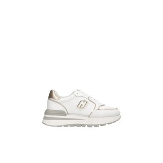 Liu Jo Sneaker Kalbsleder Metallic Schuhe - - Shoes - Damen - Wei&szlig; - 41 EU