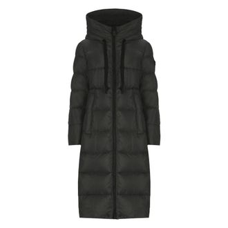 Peuterey Femme, Vestes, Noir, Taille: 36 FR Long Down Jacket