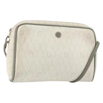 Dior Sac bandouli&egrave;re Pre-owned Vintage nid dabeille - Femme - Pre-owned - Blanc - Taille: ONE Size