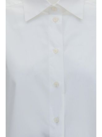 Dolce & Gabbana Womens Cotton Shirt Optical White
