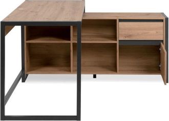 Finori Finori - Wandlungsf&auml;higer Eckschreibtisch Eiche Dekor L139 cm - Prague