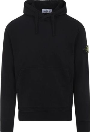 Stone Island Homme, Sweatshirts et sweats &agrave; capuche, Noir, Taille: M Pull &agrave; capuche