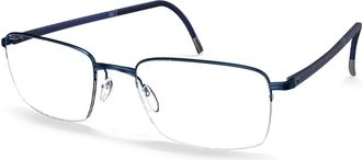 Silhouette unisex, Accessoires, Bleu, Taille: 52 MM Monture optique