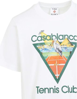 Casablanca Tencl T-Shirt - White
