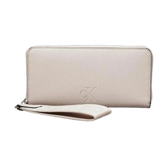 Calvin Klein Modernes Webbing Portemonnaie - - Accessories - Damen - Beige - ONE SIZE