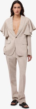 Moschino Veste en tweed - Beige
