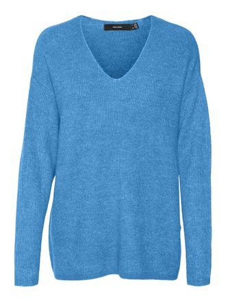 Vero Moda VMCREWLEFILE LS V-Neck Blouse NOOS