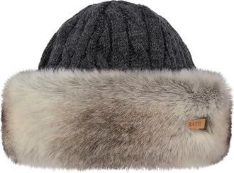 Barts Fur Cable Bandhat, B&eacute;ret Mixte, Gris (RABBIT 0009), Taille unique (Taille fabricant: UNI)
