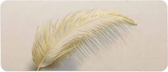 Douceur d'Intérieur Angelica Badematte, sehr saugfähig, 50 x 120 cm, Metallic