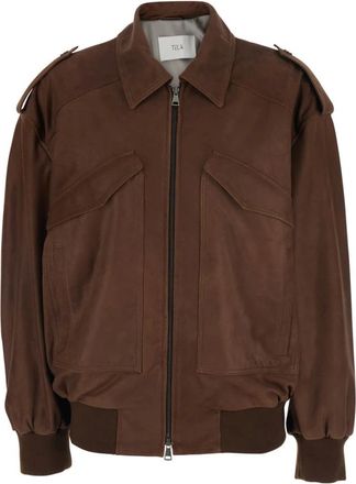 Tela Femme, Vestes, Brun, Taille: 38 FR Bomber Jacket