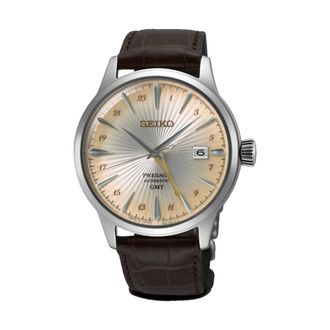 Seiko Femme, Accessoires, Gris, Taille: ONE Size Ssk041J1 - Montre Presage Cocktail Automatique GMT