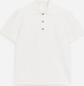Arket ACTIVE Poloshirt -Wei&szlig;