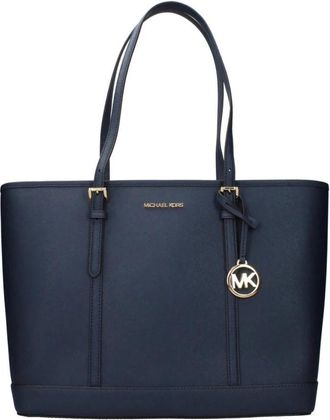 Michael Kors Jet Set East West Tote - - Bags - Damen - Blau - ONE SIZE