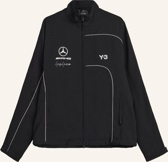 Yohji Yamamoto Y-3 Mercedes Action Sports Jacke schwarz