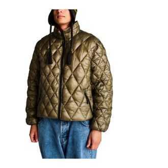 Pop Trading Company Veste R&eacute;versible Matelass&eacute;e Four Leaf Clover - Homme - Vestes - Vert - Taille: S