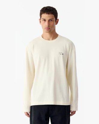 Arket CAF&Eacute; Langarmshirt -Wei&szlig;
