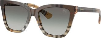 Burberry Sonnenbrille - 0BE4470 - Gr. unisize - in Schwarz - f&uuml;r Damen