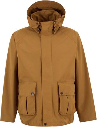 Barbour Wasserdichte Jacke Re-Engineered Wading Spey mit Kapuze in