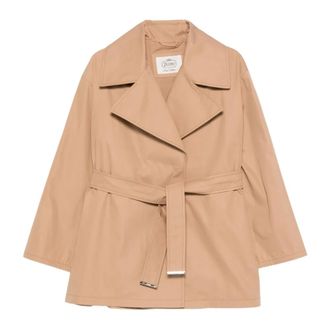 Herno Femme, Manteaux, Beige, Taille: 40 FR Imperm&eacute;able ceintur&eacute;