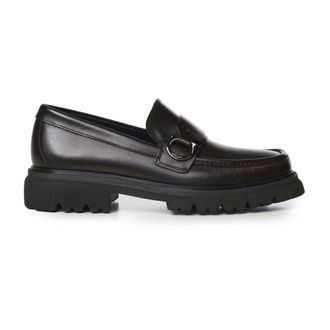 Ferragamo Homme, Chaussures, Noir, Taille: 40 EU Mocassins