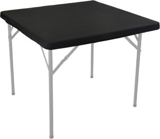 Generico Quadratische Tischdecke, f&uuml;r Cocktailtisch, rutschfest, 86 x 86 cm, f&uuml;r Party, Picknick, Hochzeit, Meetings, Wohnzimmer und K&uuml;che