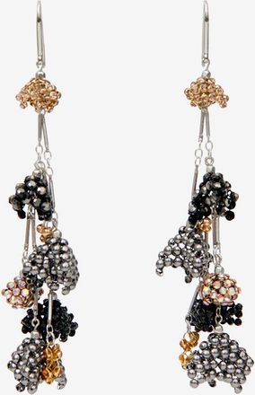 Isabel Marant Boucles DOreille Catalina - Femme - Anthracite-argent&eacute; - - Isabel Marant
