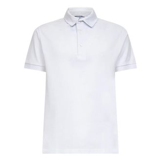 Etro Piqu&eacute;-Polo aus Baumwolle - - Tops - Herren - Wei&szlig; - S