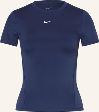 Nike T-Shirt One Fitted blau