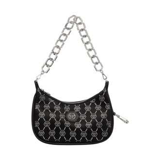 Philipp Plein Satin Schultertasche Monogram - - Bags - Damen - Mehrfarbig - ONE SIZE