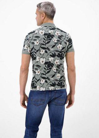Lerros Poloshirt mit All-Over Print