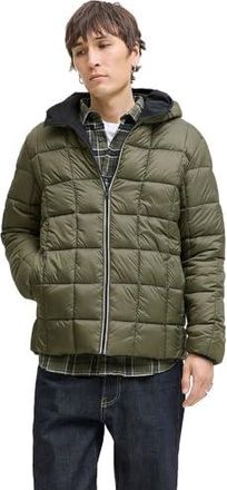 Jack & Jones Jjebrook Reversible Jacket Sn Veste, Noir, x_l Hommes
