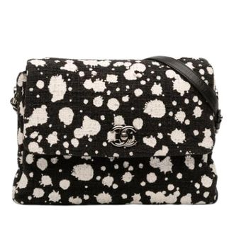 Chanel Pre-owned Painted Tweed Crossbody - - Pre-owned - Damen - Mehrfarbig - ONE SIZE