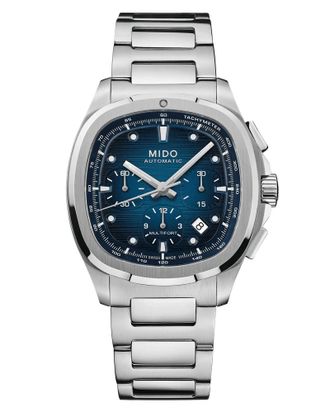 Mido Multifort TV Chronograph Blau mit zus&auml;tzlichem Band Herrenuhr M049.527.11.041.00