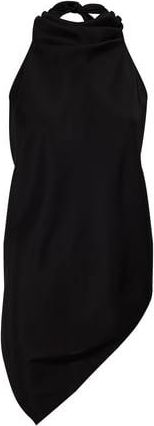 Helmut Lang Top crois&eacute; dos nu &agrave; nouer en soie