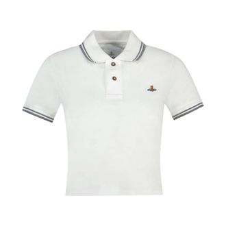 Vivienne Westwood Mini Classic Polo - - Tops - Damen - Wei&szlig; - S