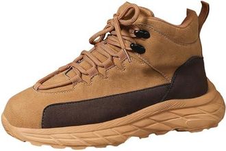 Generic Baskets Femme Chaussures de Randonnée Montantes Semelle Antidérapante Tendances Fitness Sneakers Sport Outdoor pour Trekking et Activités Extérieures 