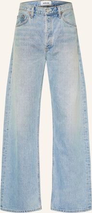 A Gold E Agolde Jeans Afton Jean Regular Fit blau