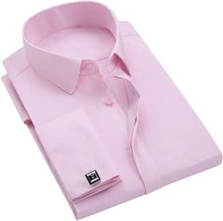 Generic Chemise fran&ccedil;aise &agrave; manches longues pour homme - Coupe ajust&eacute;e - Robe de mariage, 10, 4XL