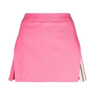 Palm Angels A-Linien-Rock mit Streifen - - Skirts - Damen - Rosa - M