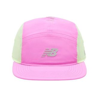 New Balance Unisex London Marathon 5 Panel in Rosa/Gr&uuml;n, Nylon, Gr&ouml;&szlig;e OSZ