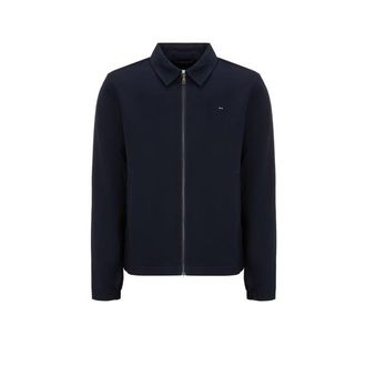 Eden Park Schlichte Baumwolljacke - Blau