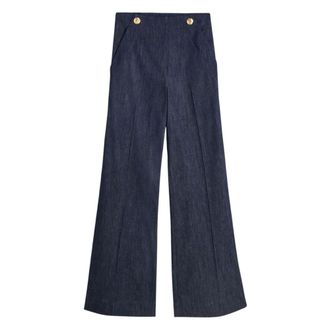JOSH V Damen, Hosen, Blau, XLGr&ouml;&szlig;e