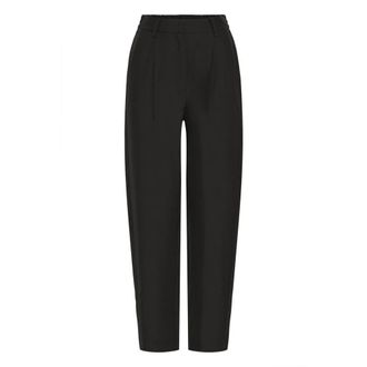 Ichi Straight Hosen - - Trousers - Damen - Schwarzk - XL