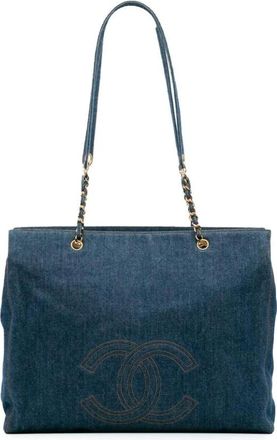 Chanel Damen, Pre-Owned, Blau, ONE SIZEGröße