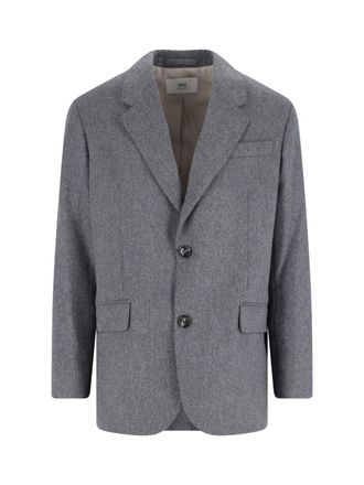 Ami Single-Breasted Blazer