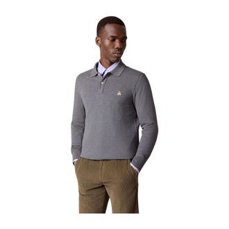 Brooks Brothers Supima Cotton Piqu&eacute; Polo - - Tops - Herren - Grau - L