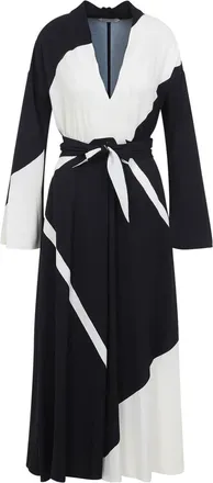 Alberta Ferretti Robe Au Genou - Noir