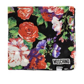 Moschino Homme, Accessoires, Multicolore, Taille: ONE Size Foulard en soie
