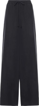 Max Mara Femme, Pantalons, Bleu, Taille: 36 FR Wide Pantalons