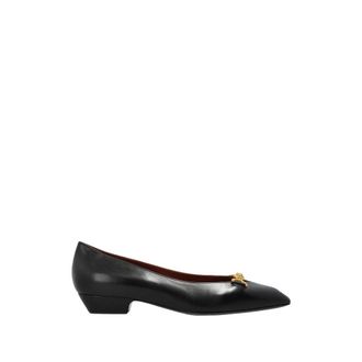 Versace Ballerine Medusa 95 &agrave; bout pointu - Femme - Chaussures - Noir - Taille: 38 1/2 EU
